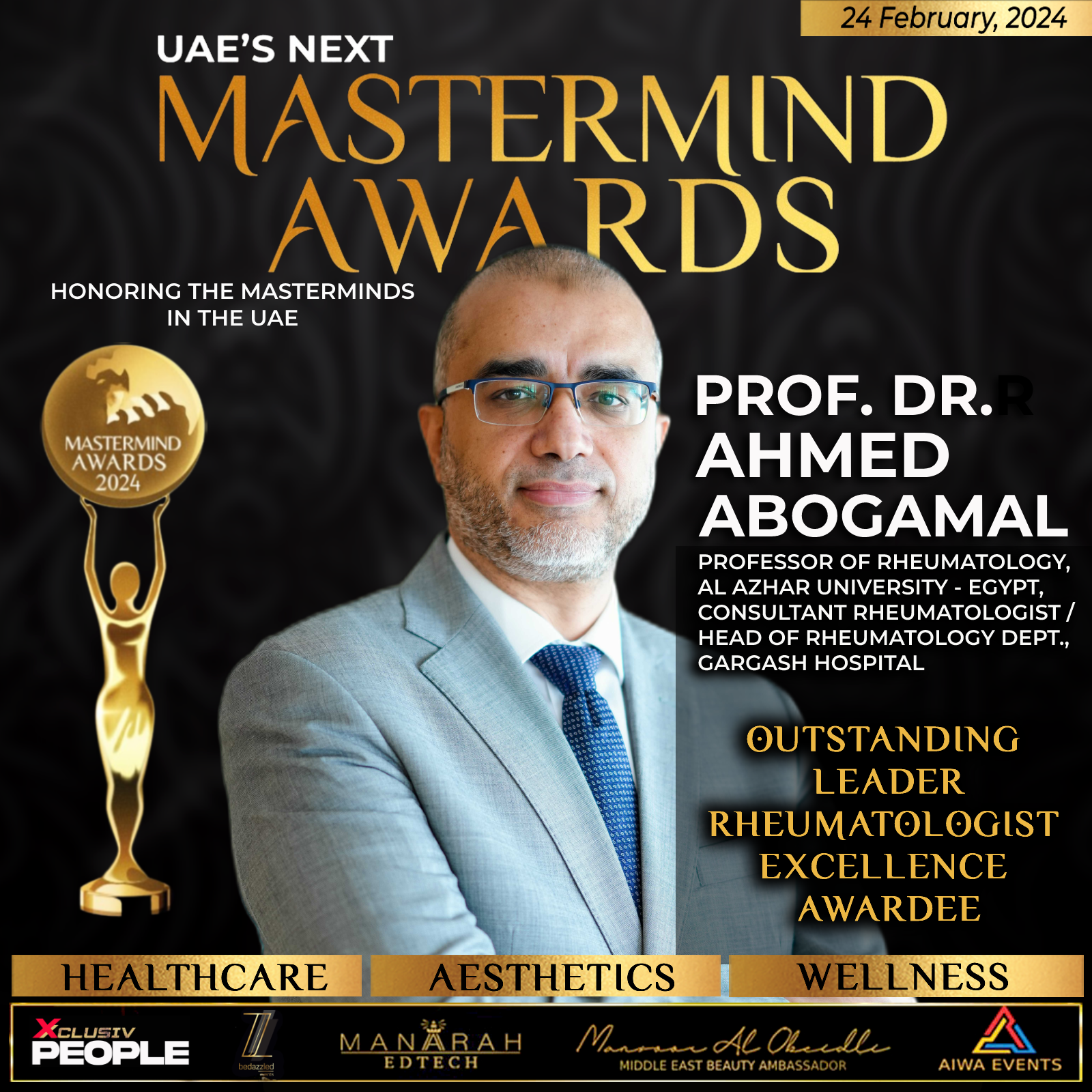 UAE’S NEXT MASTERMIND AWARDS 2024 DUBAI – Mansoor Al Obeidli