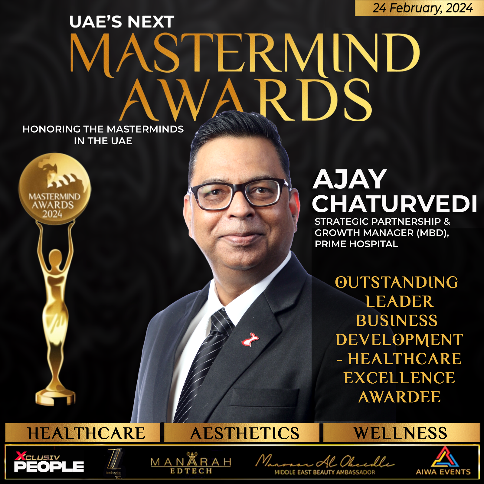 UAE’S NEXT MASTERMIND AWARDS 2024 DUBAI – Mansoor Al Obeidli