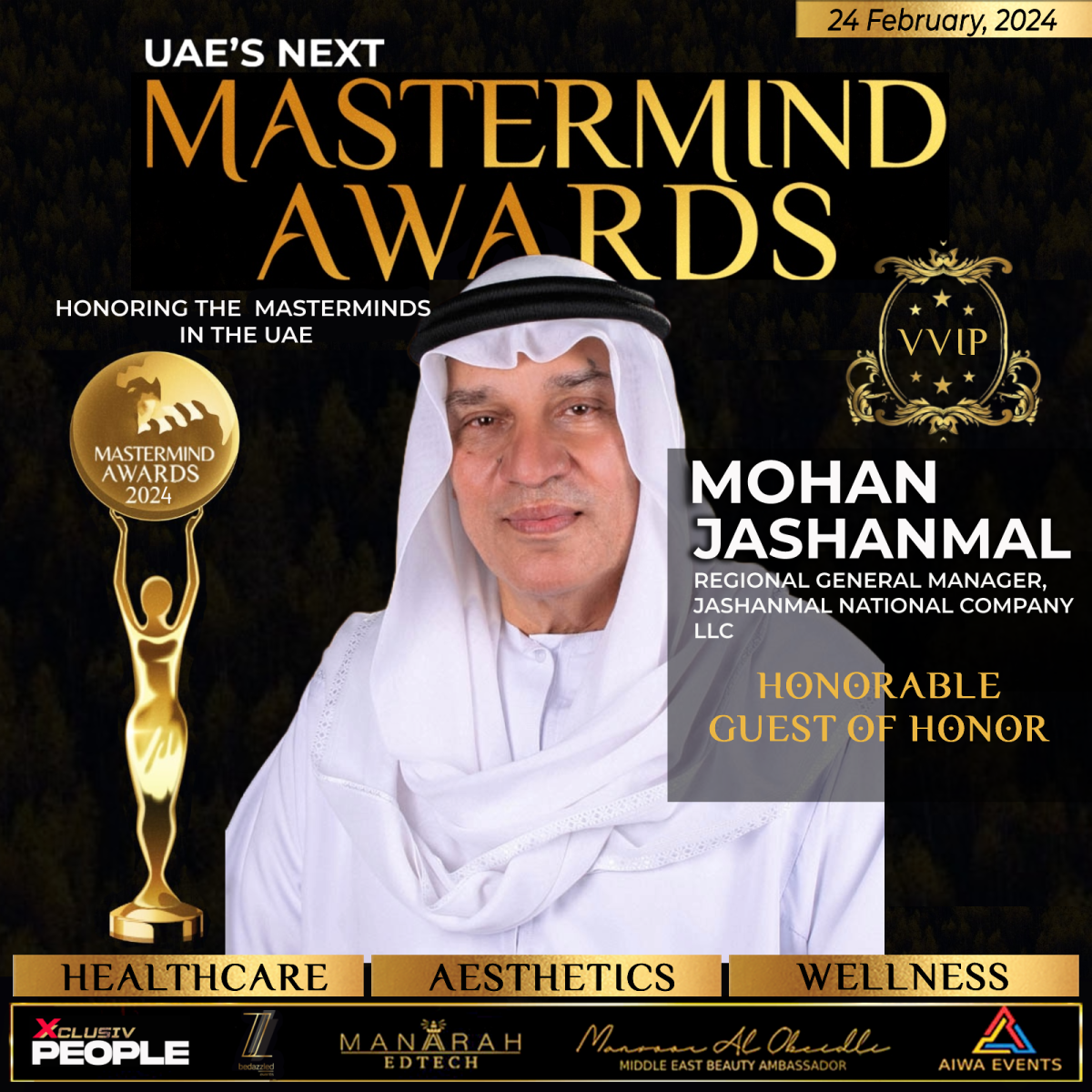 UAE’S NEXT MASTERMIND AWARDS 2024 DUBAI – Mansoor Al Obeidli